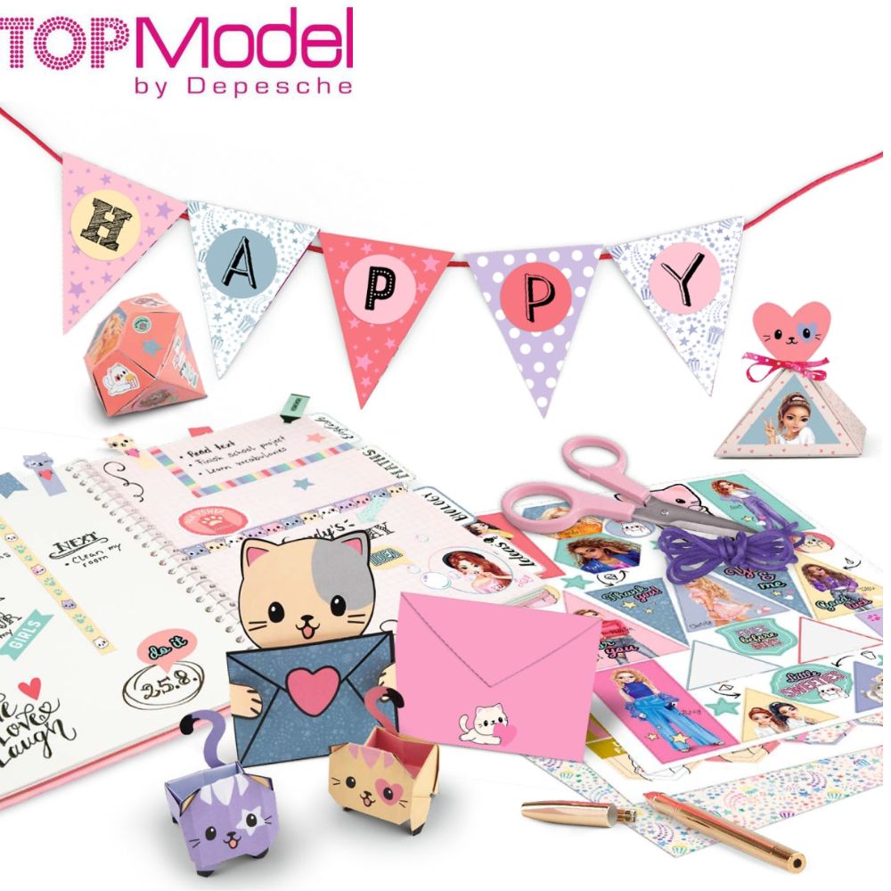 TOPModel DIY Paper Fun cuaderno manualidades – MANCHATOYS