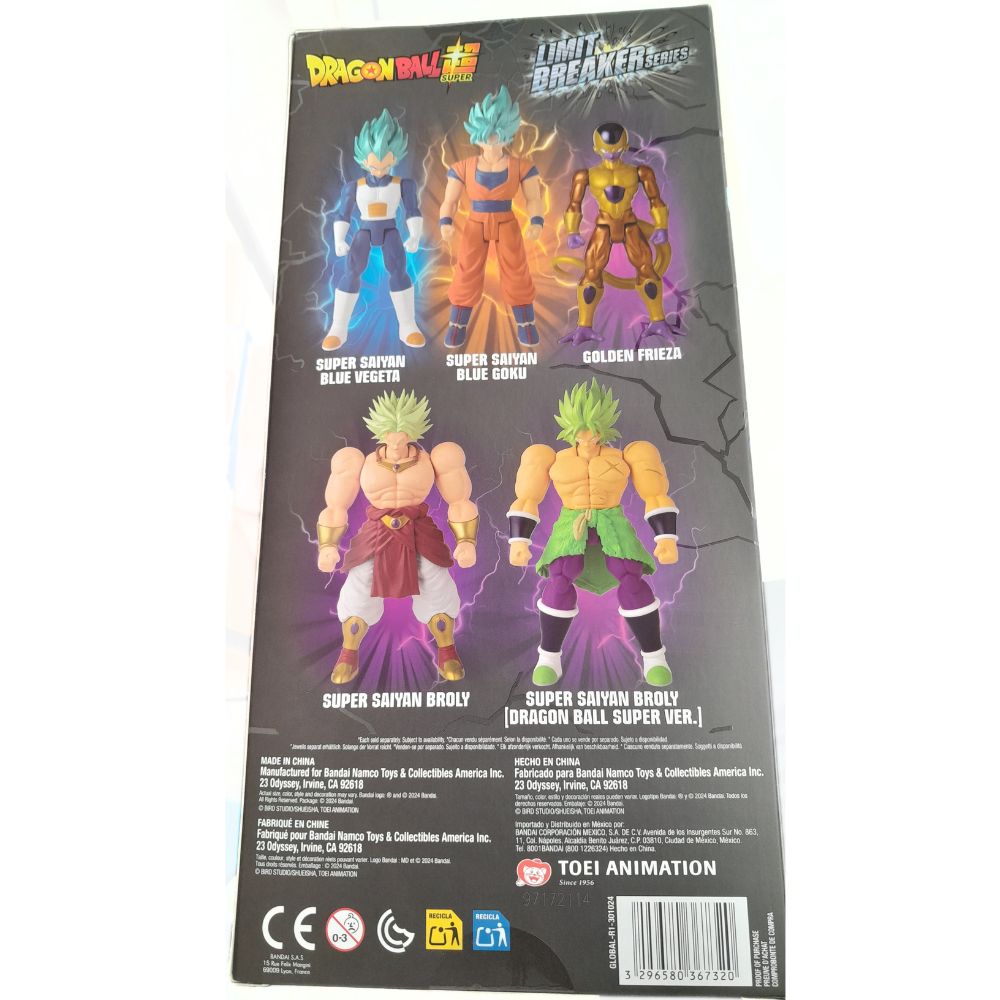 Super Saiyan Blue Vegeta Limit Breaker Dragon Ball – MANCHATOYS