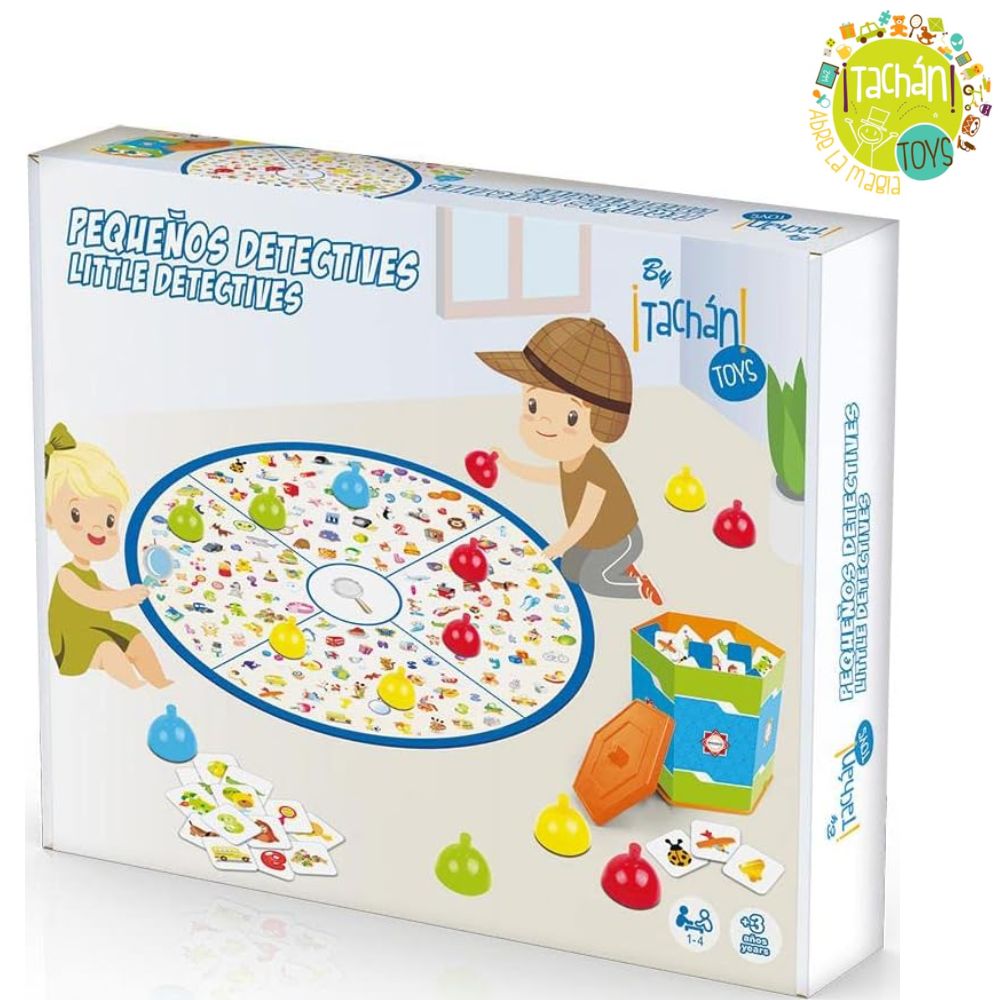 Juego pequeños detectives Tachan – MANCHATOYS