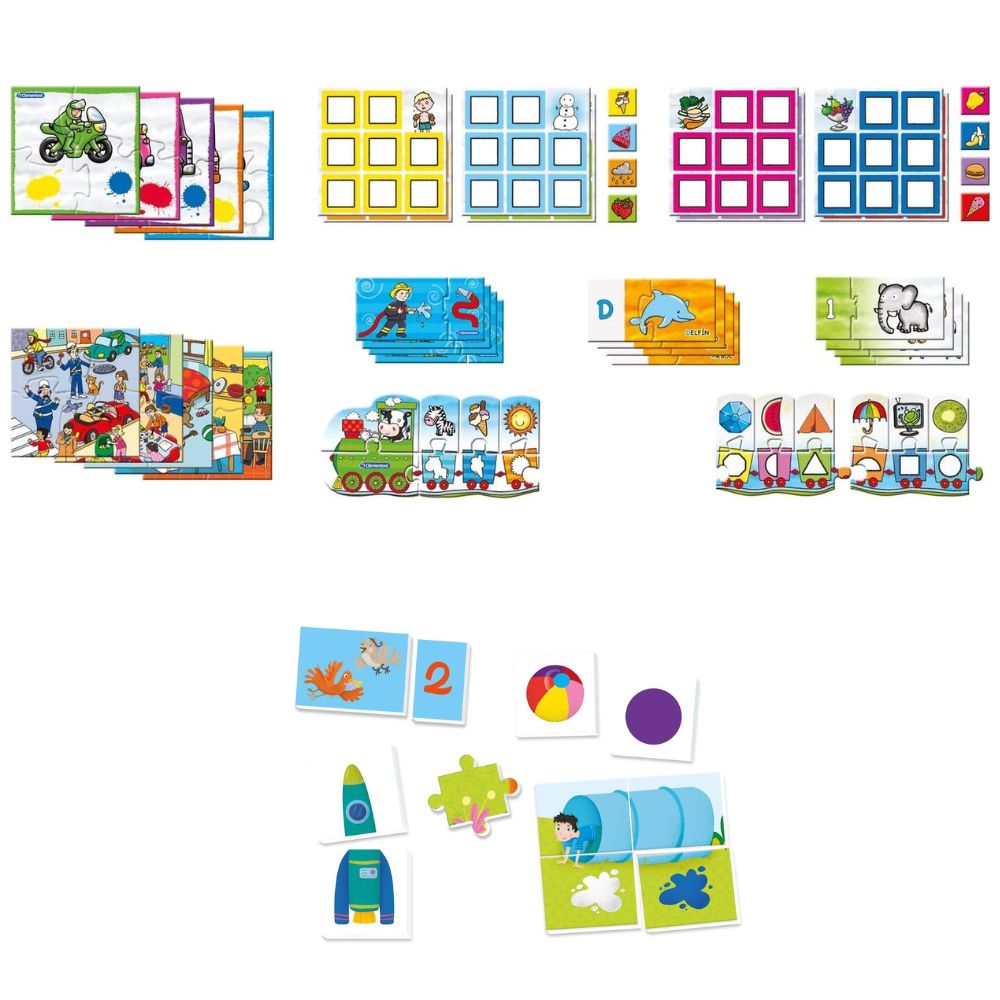 Kit juegos didacticos 8 en 1 – MANCHATOYS