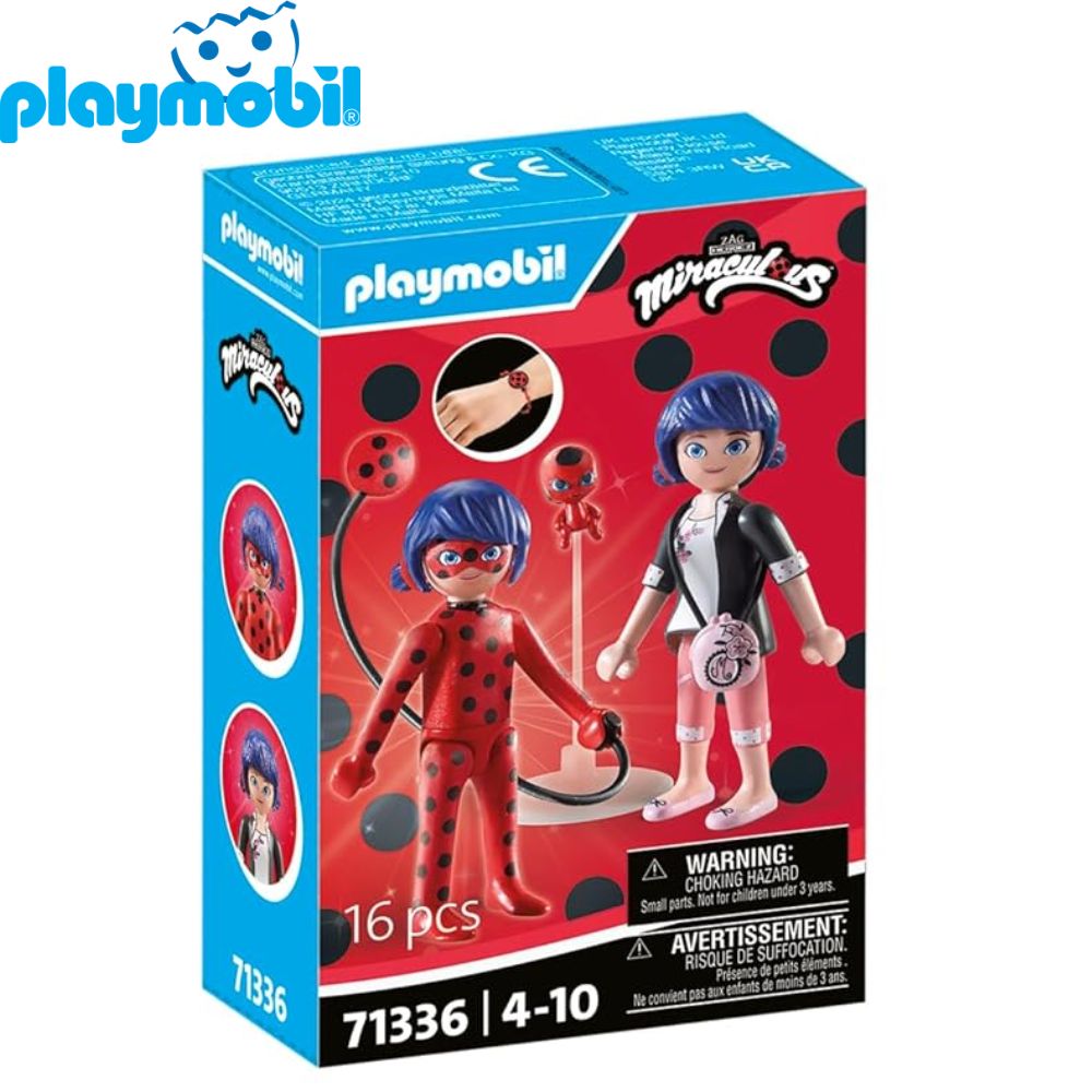Playmobil 71336 Ladybug Marinette Miraculous – MANCHATOYS