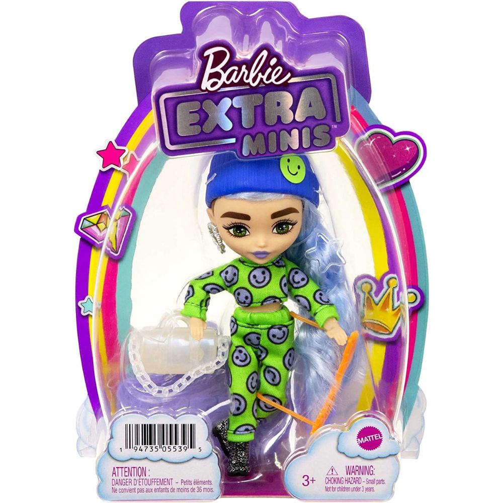 Barbie extra mini muñeca pelo azul – MANCHATOYS